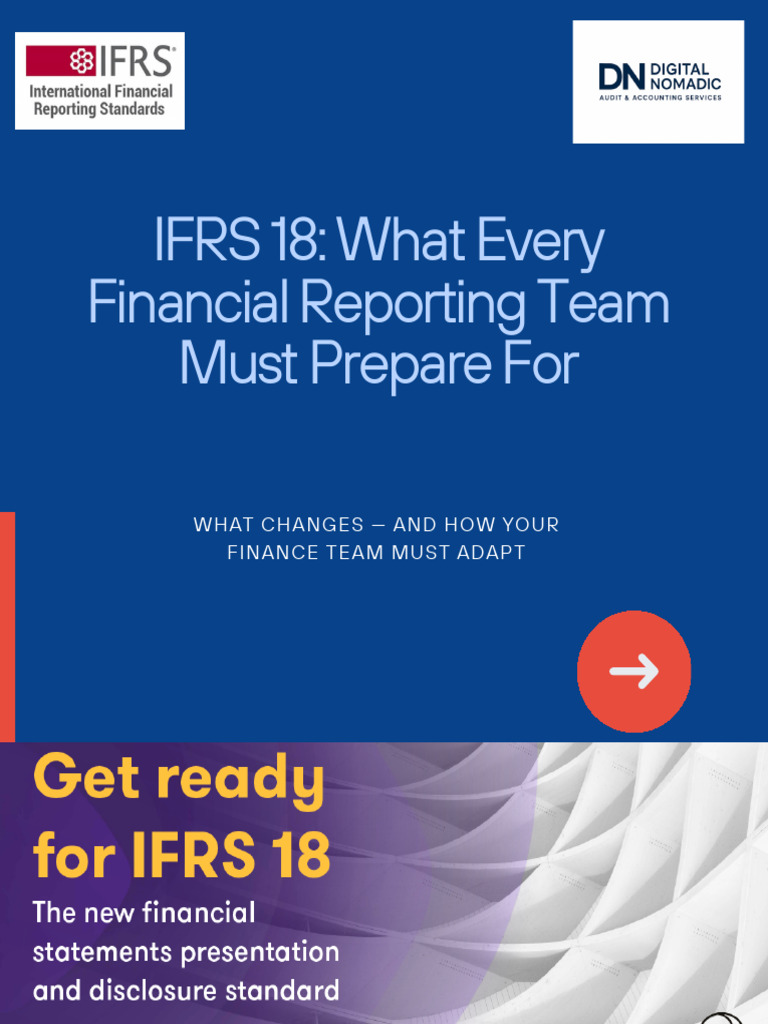 IFRS 18 How To Addapt 4 Change | PDF | Income Statement | International ...