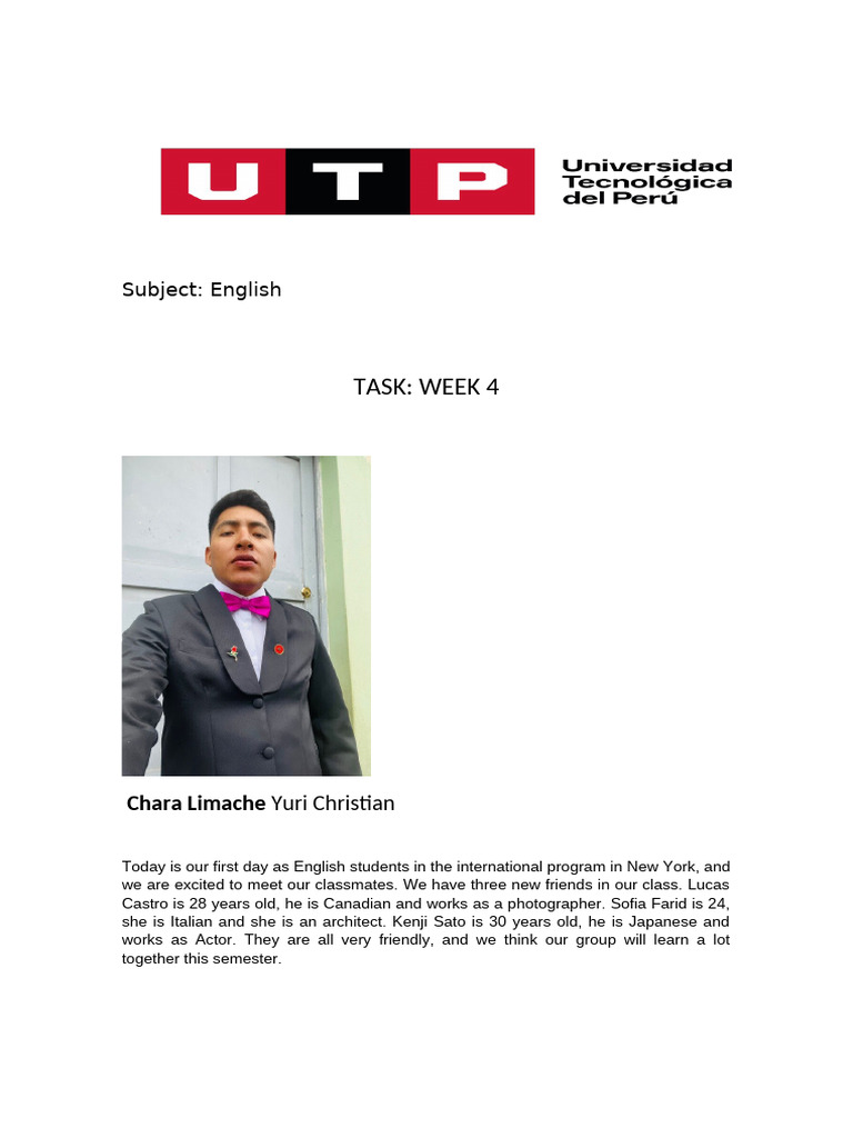 Week 04 - Task | PDF