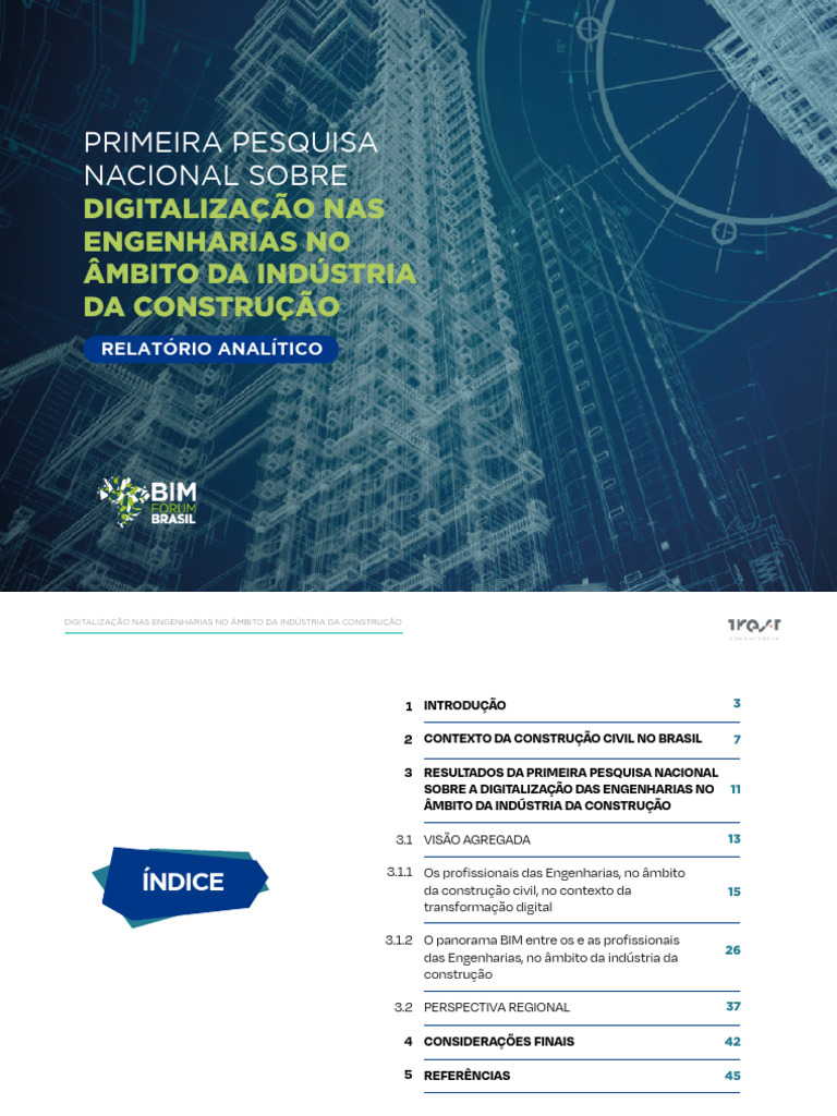24 01 BIM Fórum Brasil Pesquisa Digitalização Nas Engenharias | PDF ...