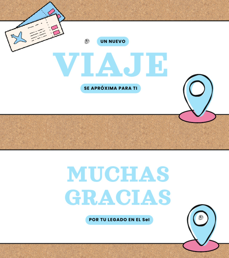 Presentación Diapositivas Agencia de Viajes Turismo Ilustrado Rosa y ...