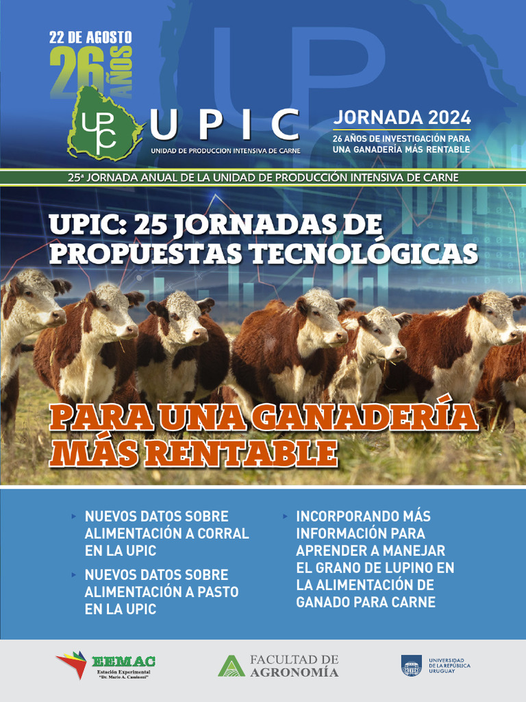 Jornada Upic - 2024 | PDF | Pasto | Pasto