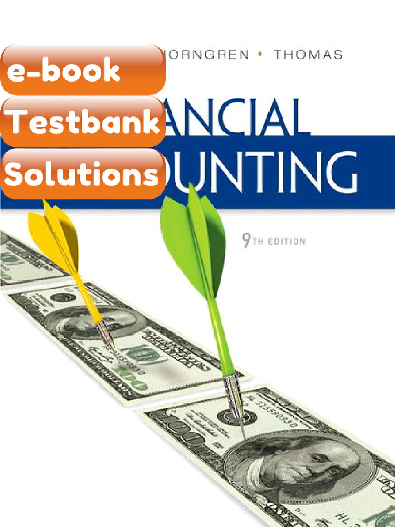 Testbank Financial Accounting 9E 9th Edition Walter T Harrison Charles ...