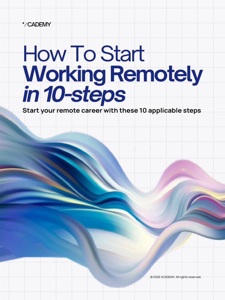 How To Start Working Remotely in 10 Steps | PDF | English Language