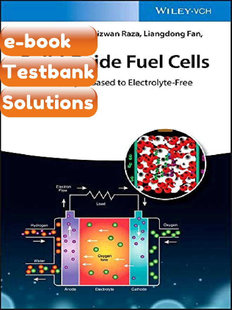 Testbank Solid Oxide Fuel Cells From ElectrolyteBased to ...