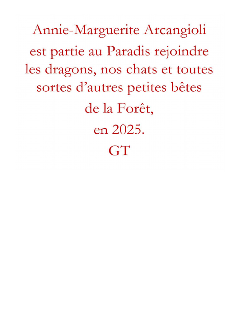 Annie-Marguerite Arcangioli Au Paradis .Jpg | PDF