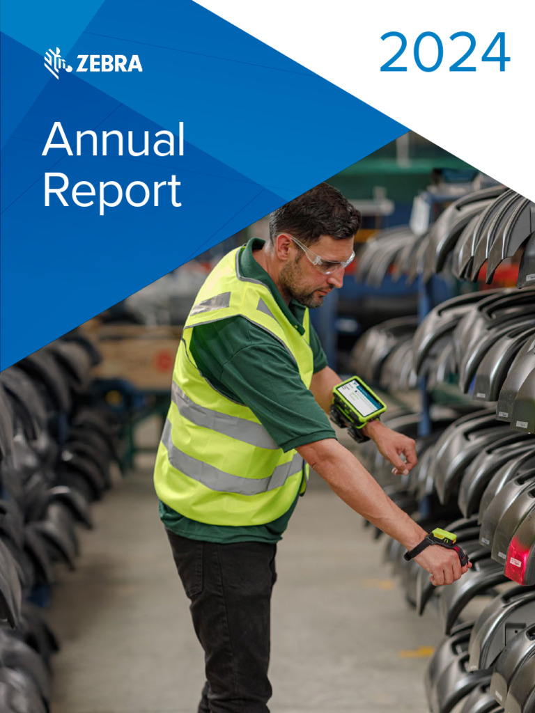 Zebra-2024-Annual-Report | PDF | Radio Frequency Identification ...