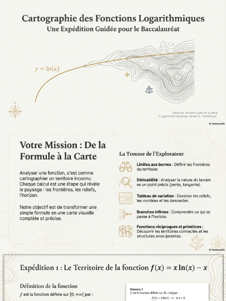 Logarithmic Functions A Mapping Expedition | PDF