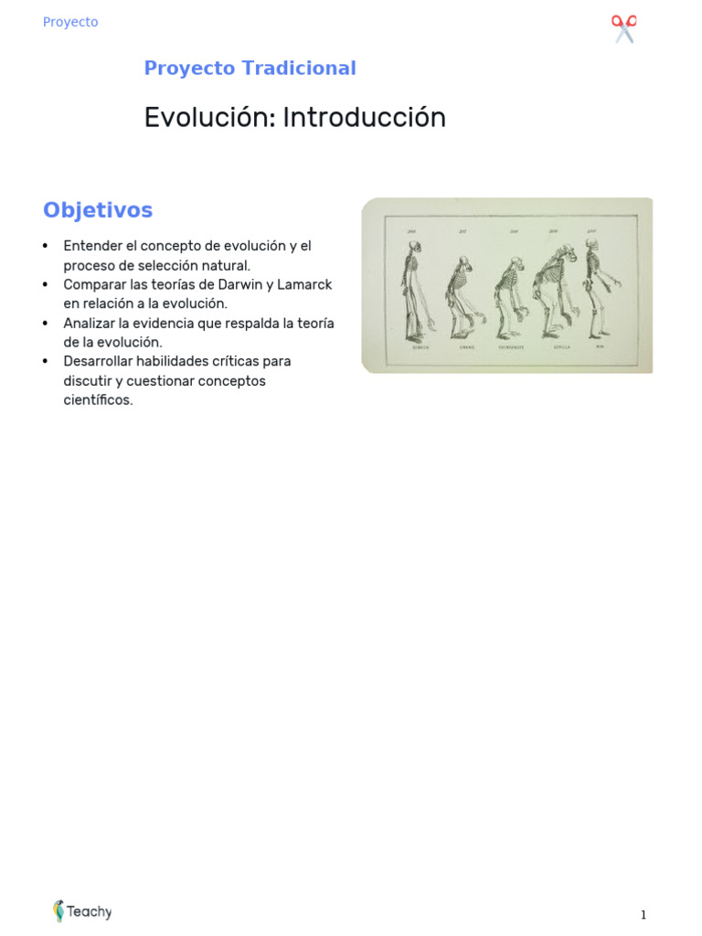 Evolucion - Introduccion | PDF | Evolución | Charles Darwin