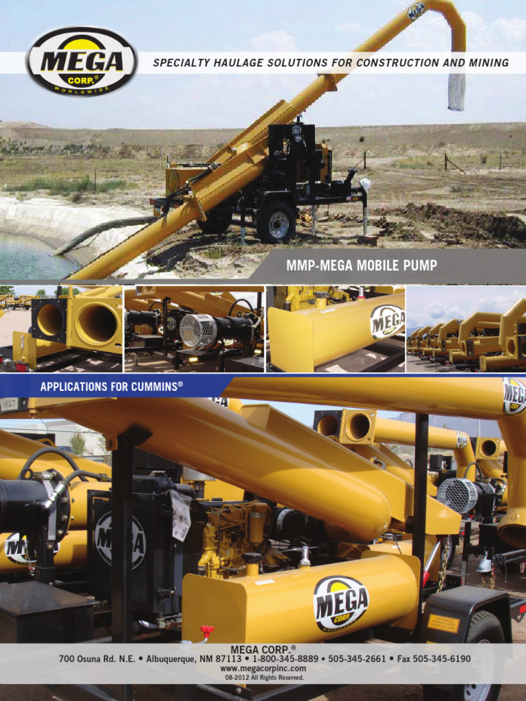 MMP-Mega Mobile Pump | PDF | Pump | Vehicles