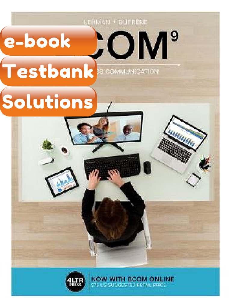 Testbank BCOM 9th Edition Lehman | PDF | Subscription Business Model ...