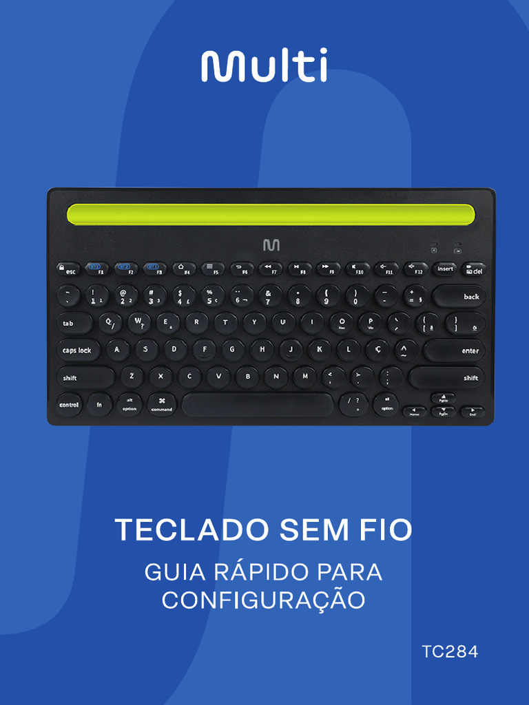 Teclado Multi TC284 Configuracao | PDF
