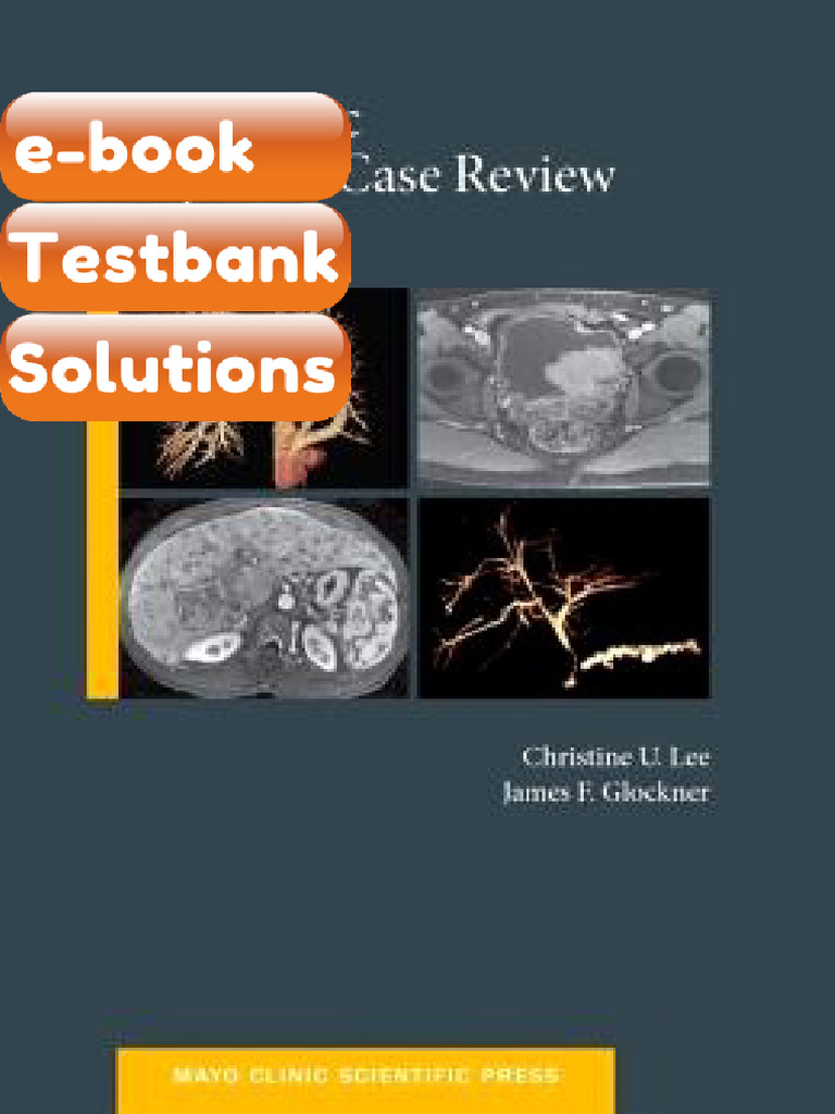 Testbank Mayo Clinic Body MRI Case Review Download | PDF | Subscription ...