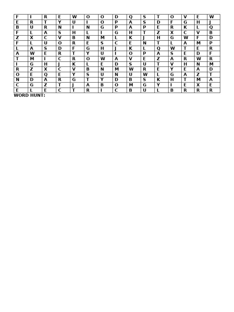 Word Hunt Grade 4 Cot Mam Levie 25-26 | PDF