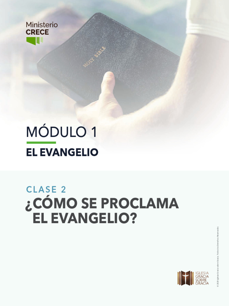 Como Se Proclama El Evangelio | PDF | Jesús | Cristo (título)