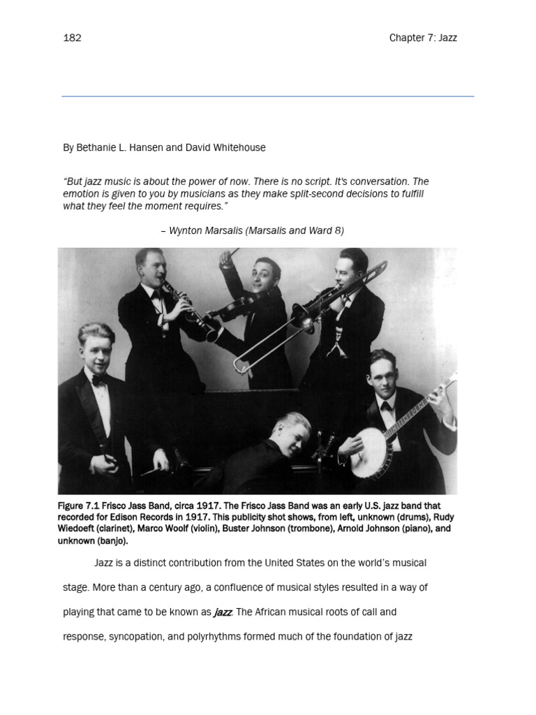 Reading Jazz | PDF | Jazz | Ragtime