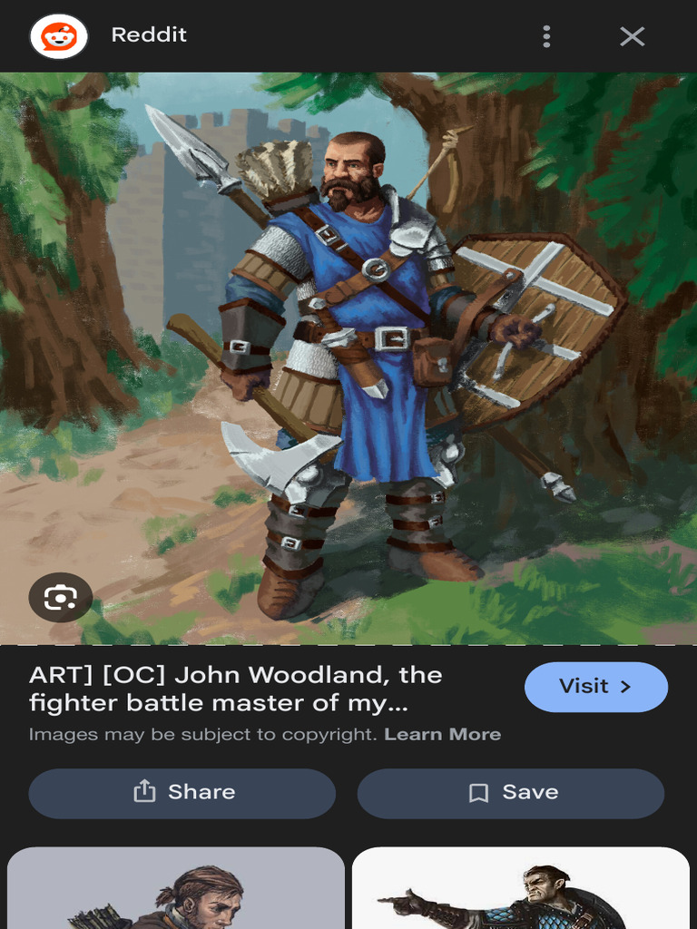 DnD Battle Master With Background - Google Search | PDF