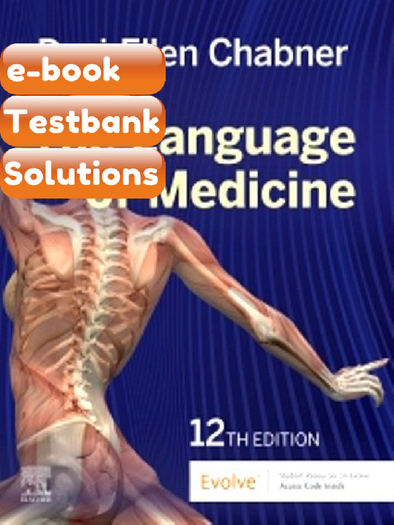 Testbank The Language of Medicine 12th Edition Chabner | PDF ...