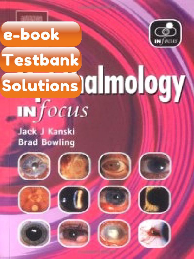 Testbank Ophthalmology in Focus HQ PDF Download | PDF | Medical ...