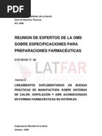 Oms Informe 37 | PDF | Calidad (comercial) | Farmacéutico