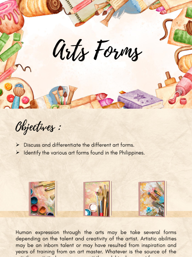 4 Visual Art Forms | PDF