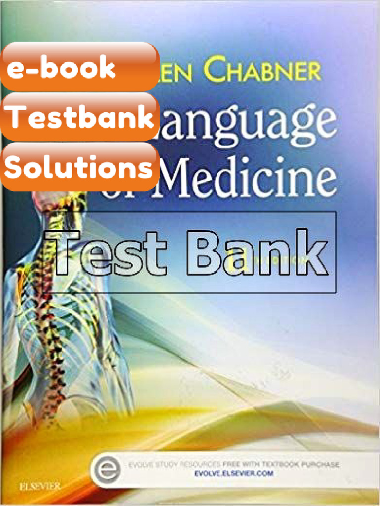 Testbank Language of Medicine 11th Edition Chabner | PDF | Clinical ...