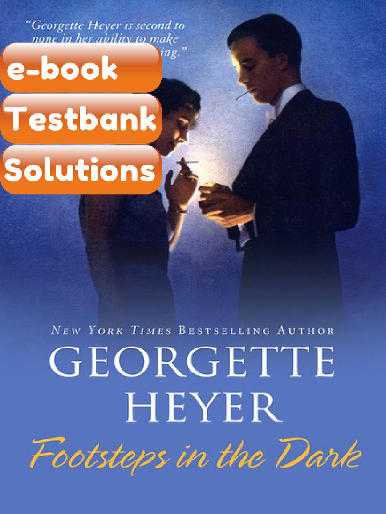 Testbank Footstes in The Dark Country House Mysteris Book 1 Georgette ...