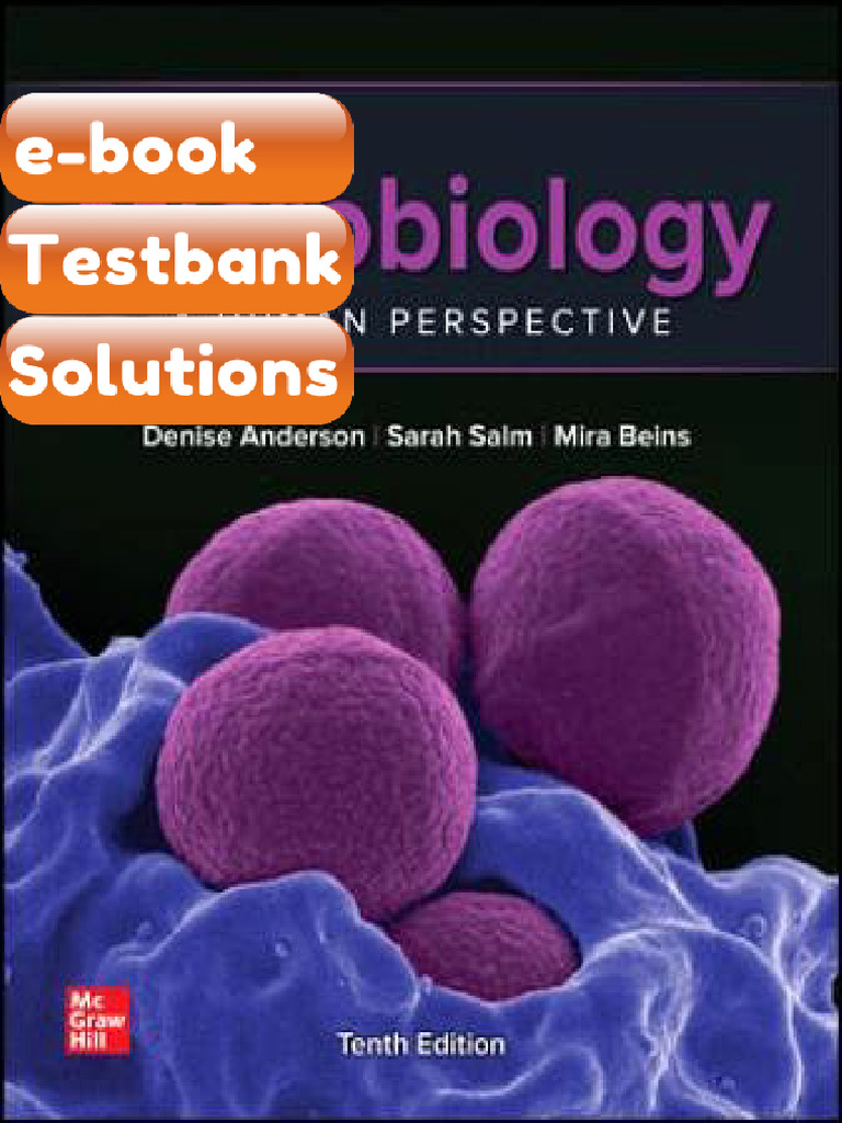 Testbank Nesters Microbiology Human Perspective 10th Edition Anderson ...