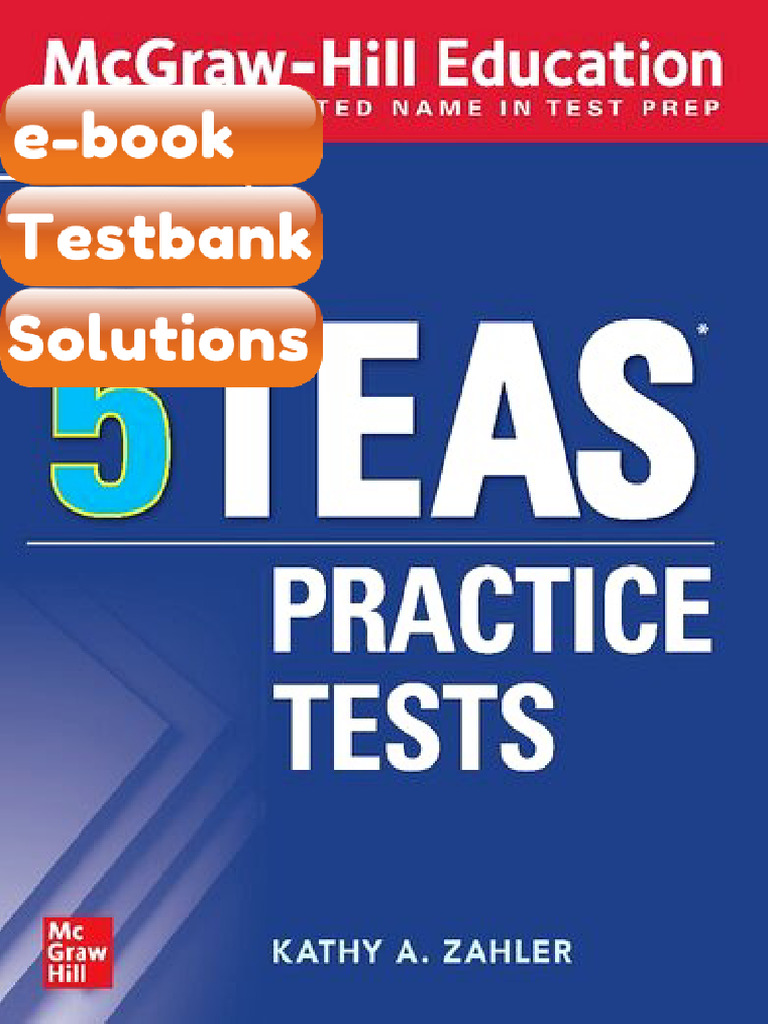 Testbank Mcgrawhill Education Teas Practice Tests Fourth Edition ...
