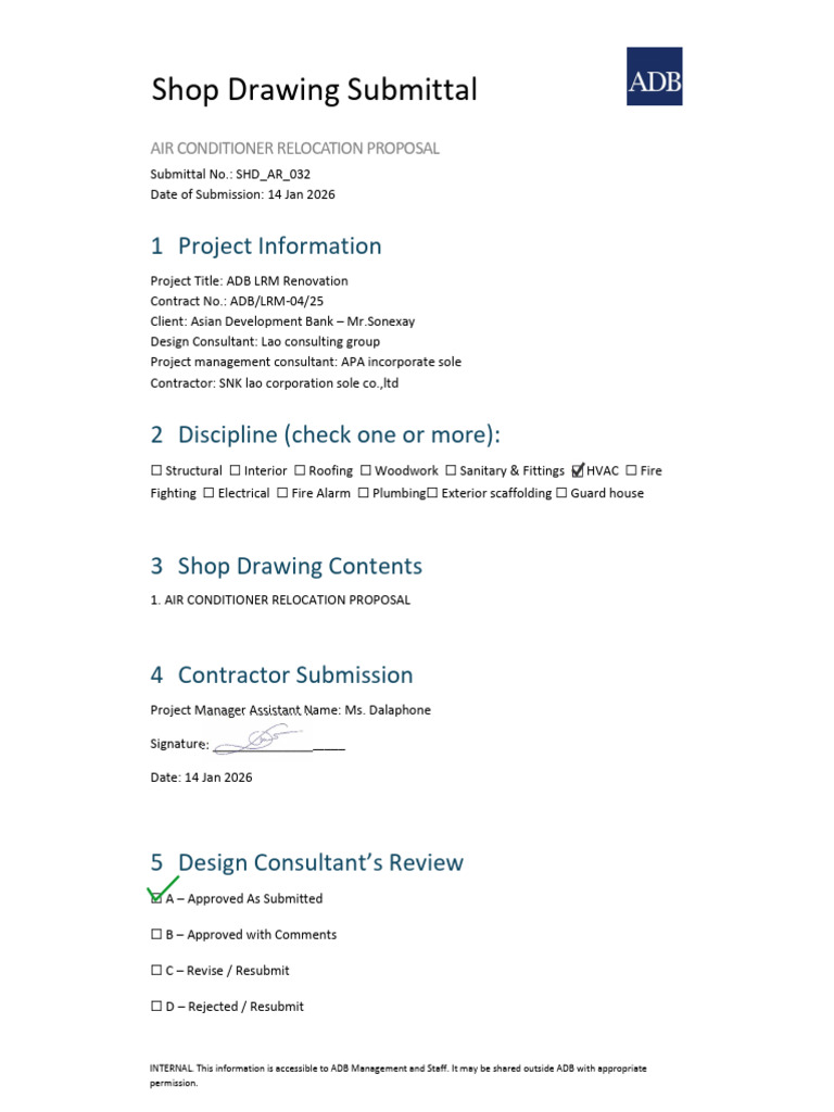 SHD - AR - 032 - 20260114 ADB Submittal - Shop - Drawing Approval - Air ...
