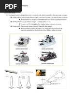 Rotary Microtome Working Principle Parts Functions and Operation | PDF | Tools | Physical Sciences