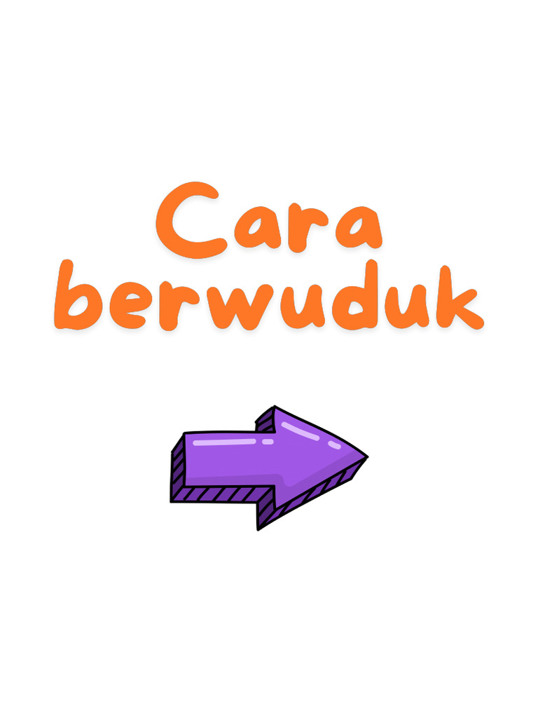 Cara Wuduk (Lelaki) | PDF