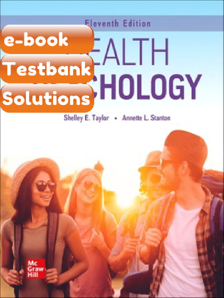 Testbank Health Psychology 11th Edition Taylor | PDF | Subscription ...