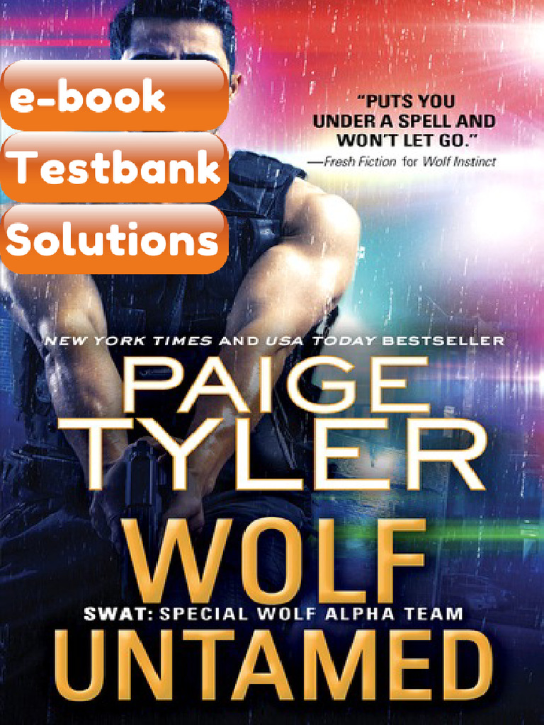 Testbank Wolf Untamed SWAT 11 1st Edition Download | PDF | Subscription ...