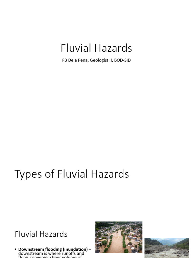 Day02_FluvialHazards | PDF | Flood | River