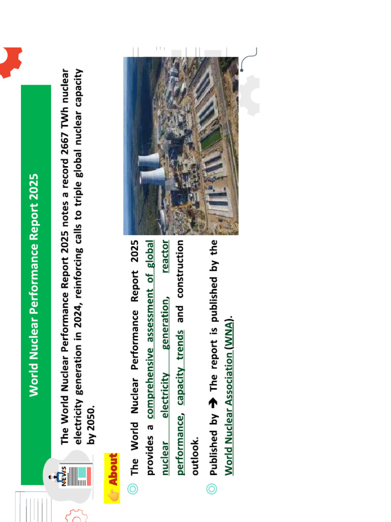 World Nuclear Performance Report 2025 | PDF
