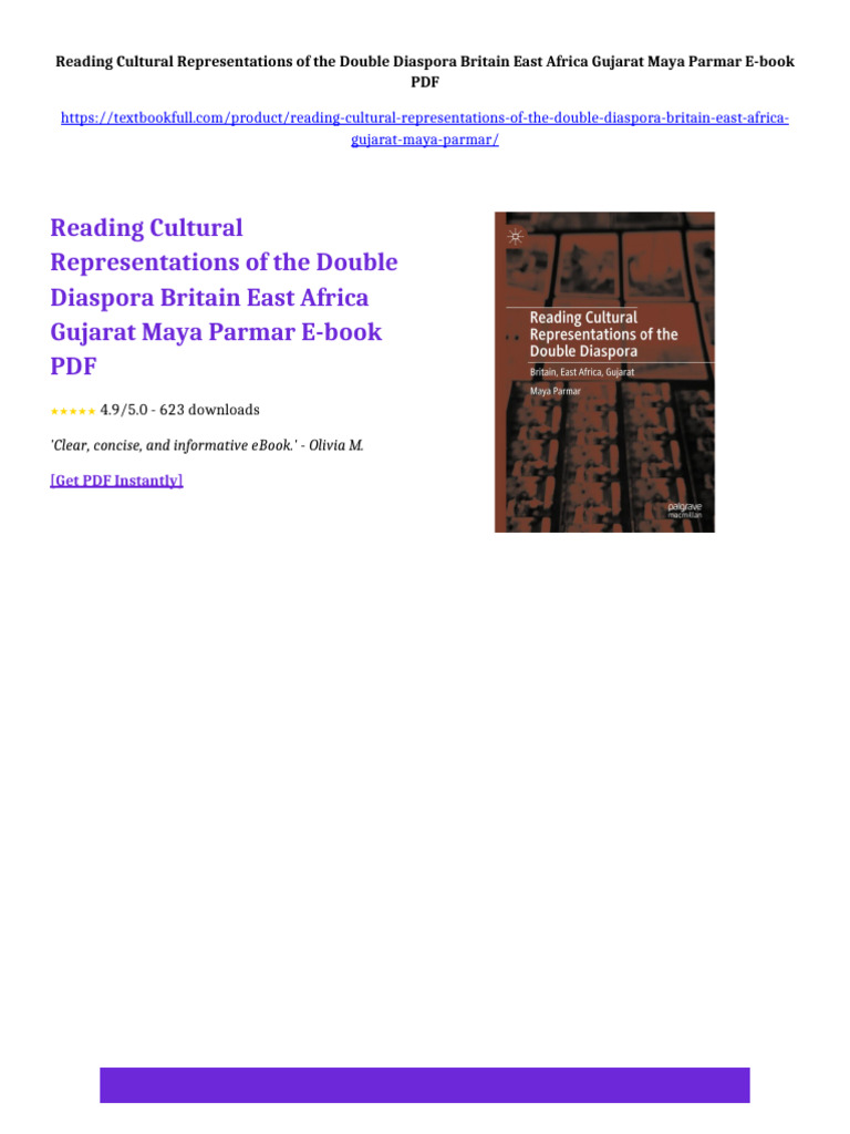 Reading Cultural Representations of the Double Diaspora Britain East ...