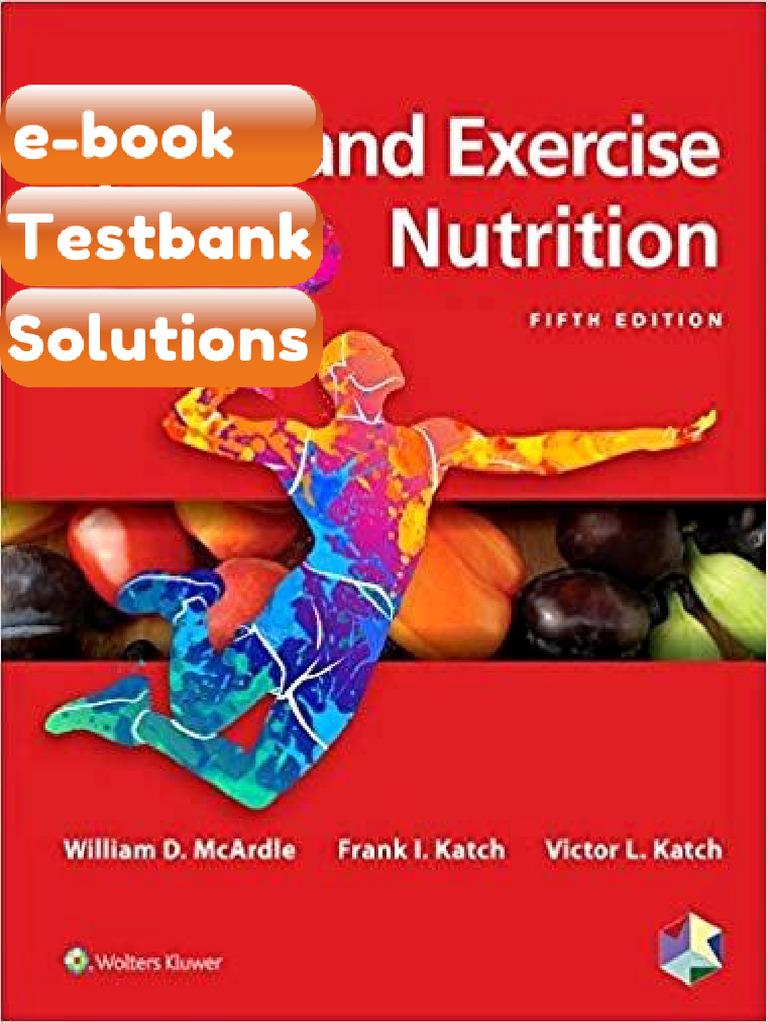 Testbank Sports and Exercise Nutrition 5th Edition Fast Download | PDF ...