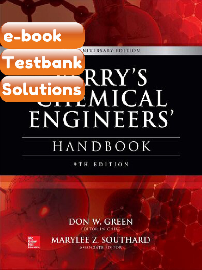Testbank Perrys Chemical Engineers Handbook Ninth Edition 85Th ...