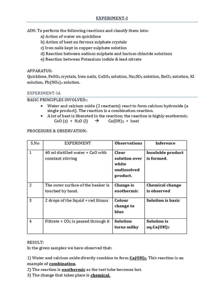 All Bio Chem Practicals | PDF | Ph | Acid