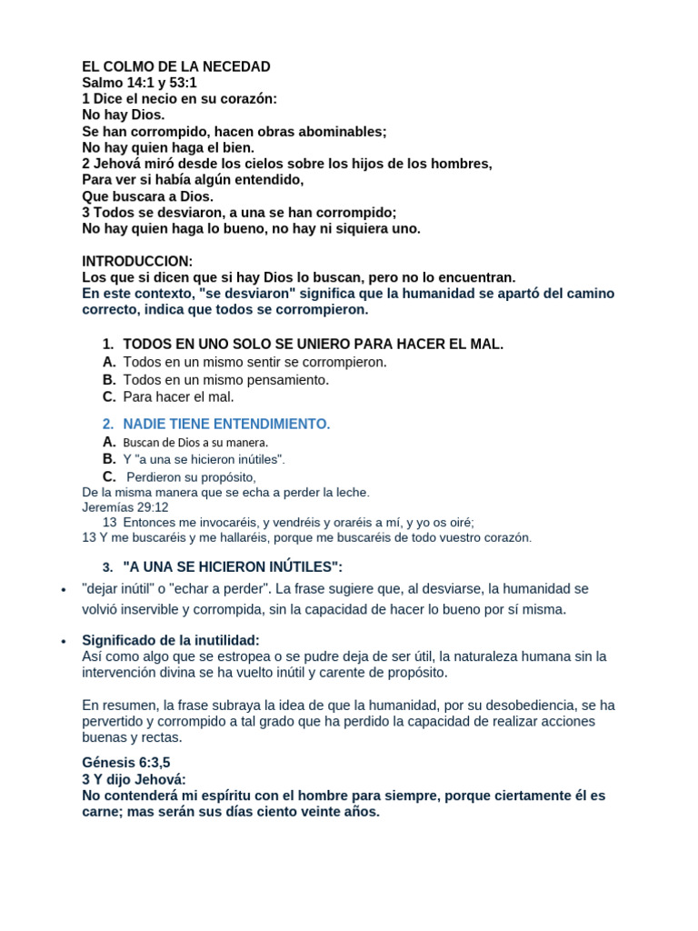 El Colmo de La Necedad | PDF