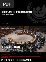 MUN Resolution Template Guidelines | PDF | United Nations ...
