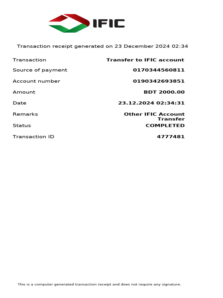 Receipt 16 12 2024 | PDF