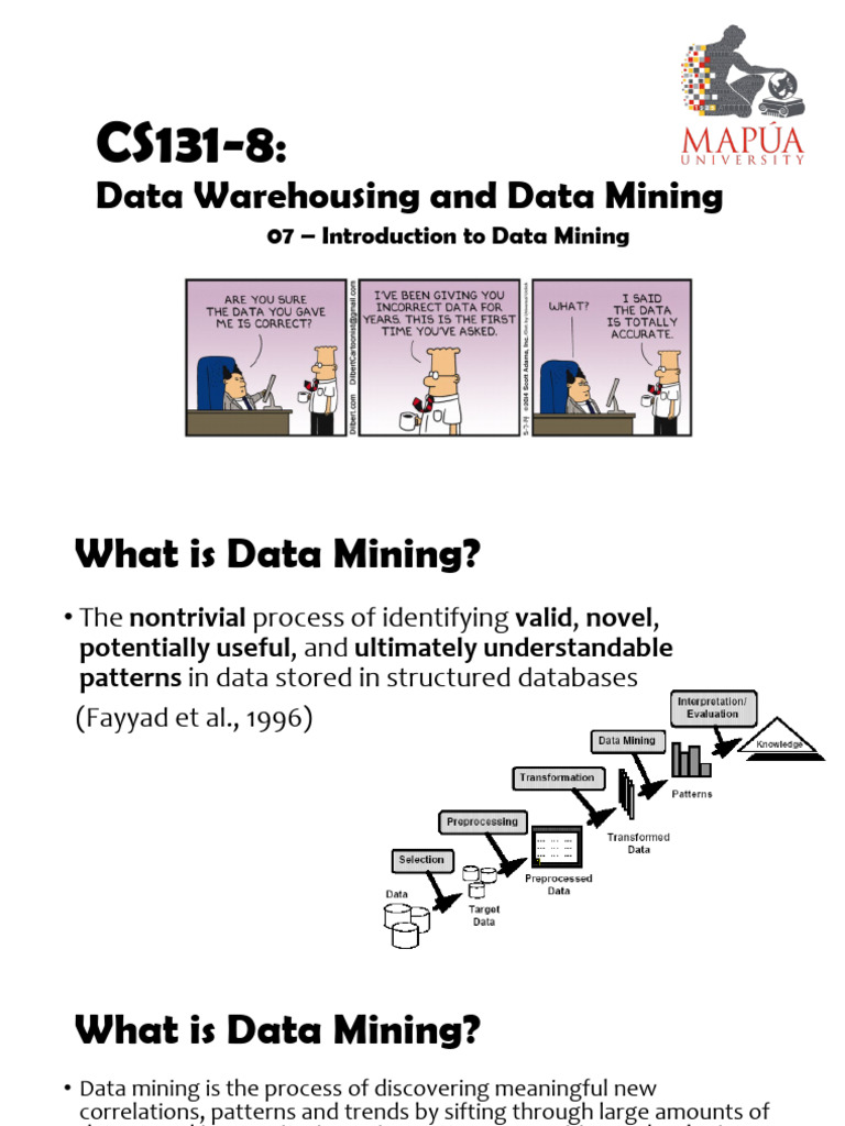 07 - Introduction To Data Mining | PDF | Regression Analysis | Data Mining