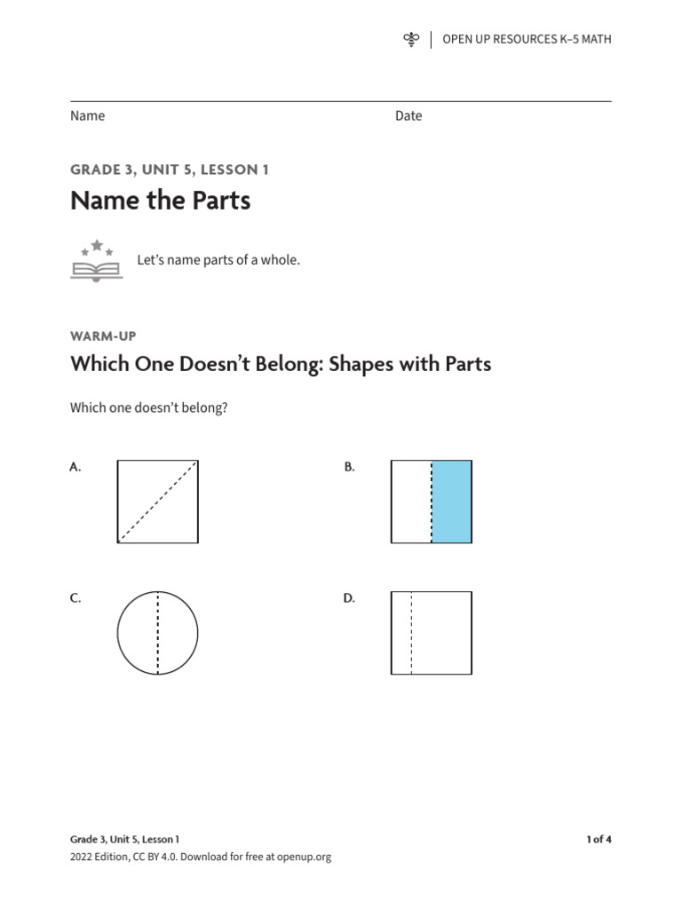 Ccss Grade 3 Unit 5 Student Lessons en | PDF | Numbers | Arithmetic