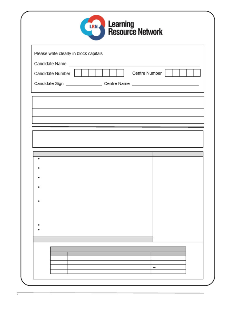 International As & A Level - Accounting - Sample Paper 1 | PDF | Debits ...