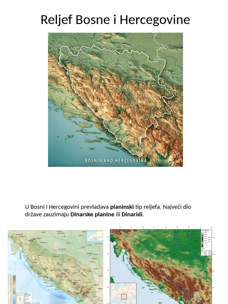 Reljef BiH | PDF
