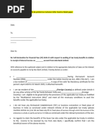 GST Refund Self-Declaration Form | PDF