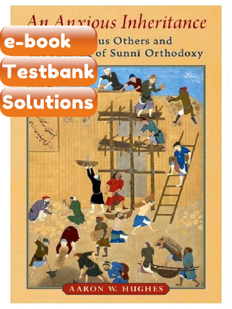 Testbank an Anxious Inheritance Religious Others and the Shaping of ...
