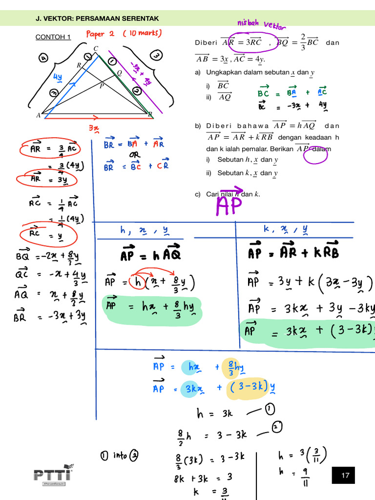 Revisi Latih Tubi Vektor | PDF