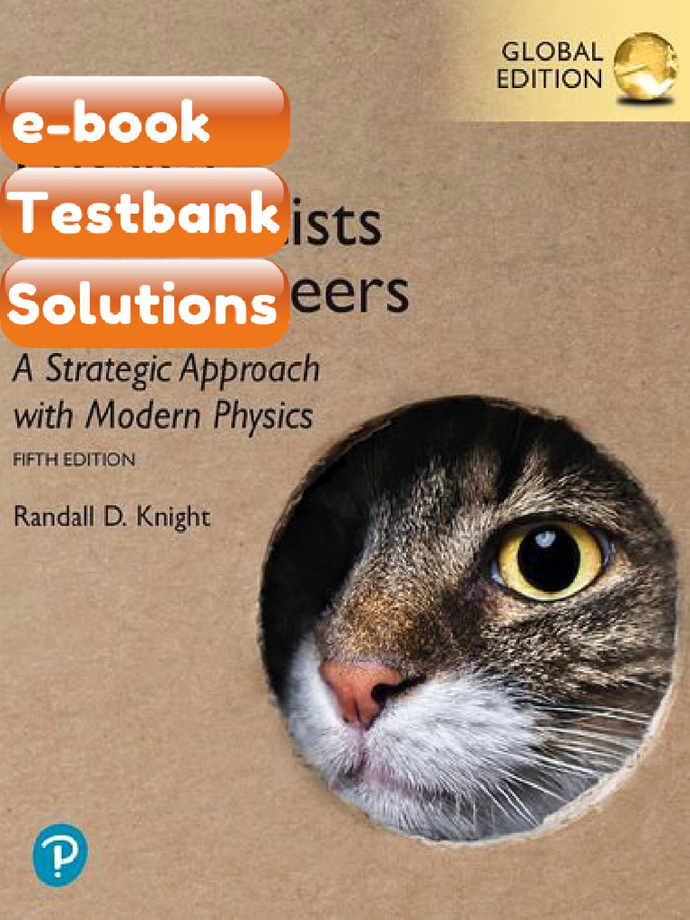Testbank Physics for Scientists and Engineers Strategic Approach With ...